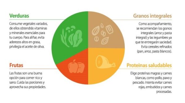 Conoce el Método del Plato. Alimentación que mejora tu vida
